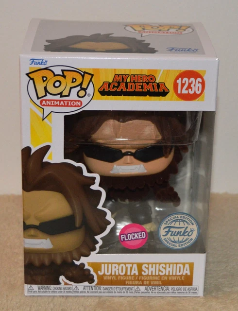 MY HERO ACADEMIA Funko pop JUROTA SHISHIDA Flocked 1236 Edition ...
