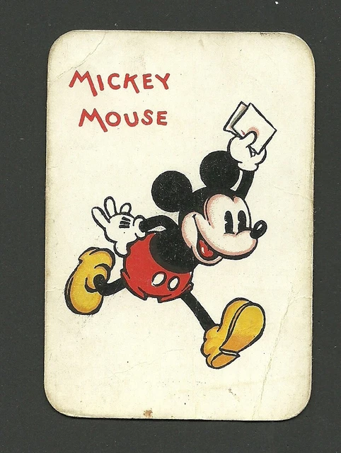 Mickey Mouse Walt Disney Vintage 1934 Collector Card A Eur 22 98