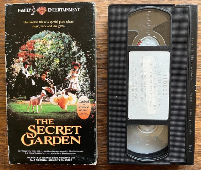 SECRET GARDEN / GETTING EVEN WITH DAD VHS Screener Video Cassette Tape ...
