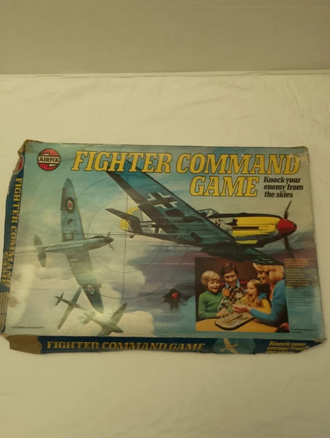 AIRFIX FIGHTER COMMAND Game - 1970's - Boxed with No Instructions £24. ...
