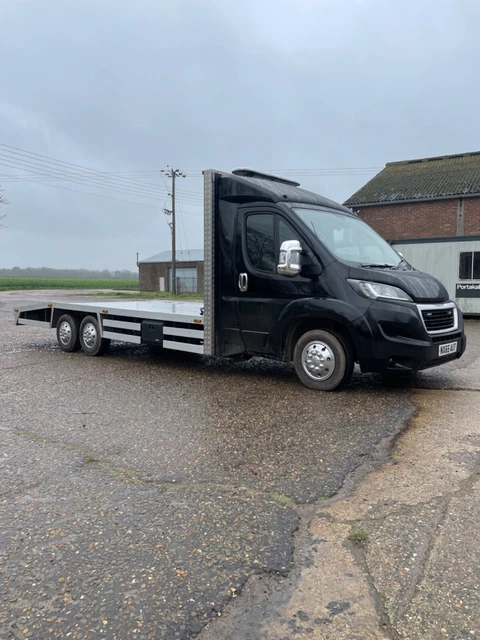PEUGEOT BOXER RELAY tag axle recovery truck transporter 2016 no vat 3.5 ...