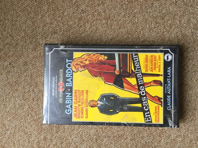 CASSETTE VIDEO VHS CINEMA RENE CHATEAU EN CAS DE MALHEUR bardot gabin 1 EUR 8,00 - PicClick FR