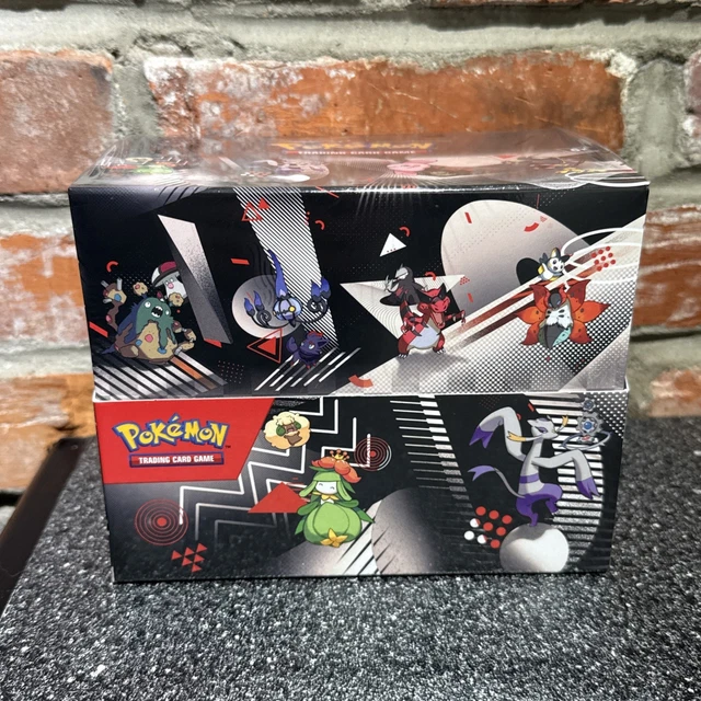 POKÉMON UNOVA BLACK Bolt & White Flare Mini Tin Display Box BOX IS ...