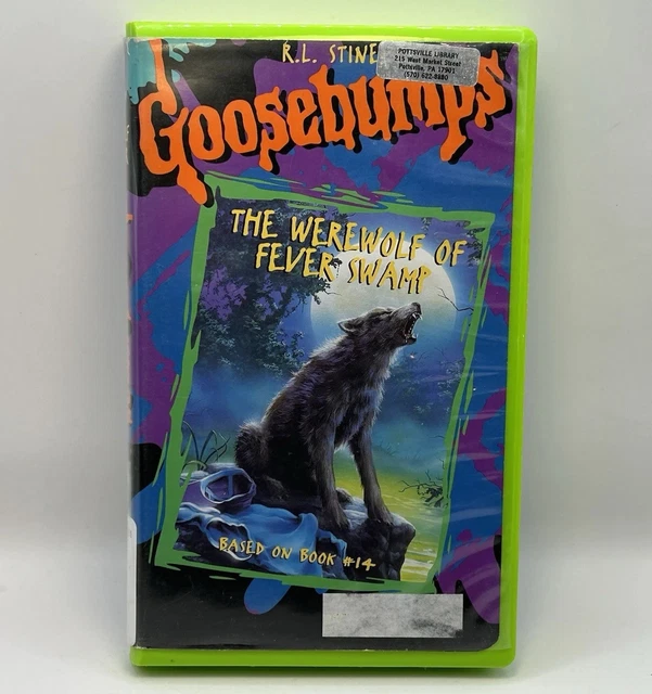 GOOSEBUMPS - THE Werewolf of Fever Swamp VHS 1997 Video Tape 90s Green ...