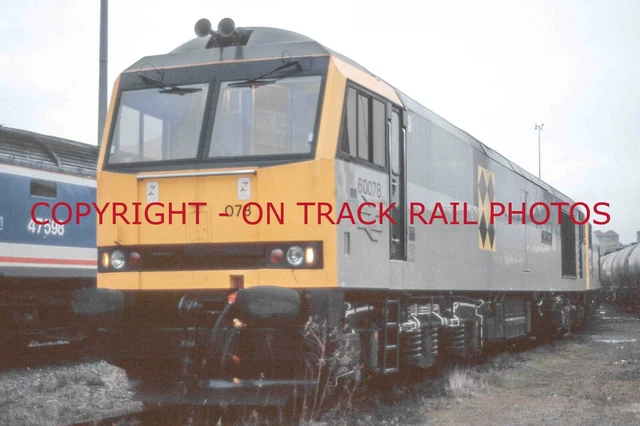 UK RAILWAY PHOTOGRAPH Of Class 60 60078. Rm60-754 £1.70 - PicClick UK
