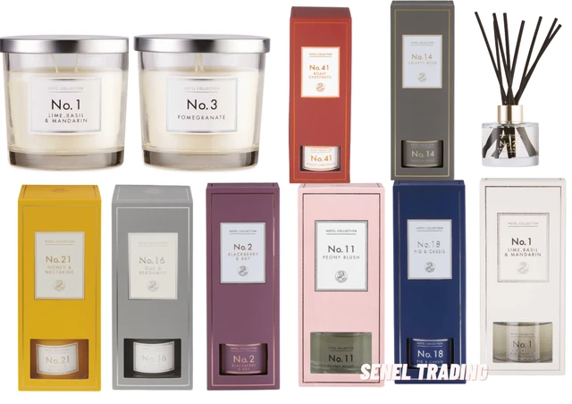 ALDI LUXURY HOTEL Collection Fragranced Candle, Reed Diffuser, Scented ...