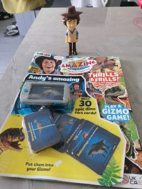 ANDYS AMAZING ADVENTURES Dinosaur Andy Figure CBBC CBeebies £10.00 ...