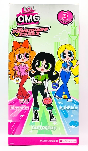 LOL SURPRISE OMG The Powerpuff Girls Buttercup Doll MGA 8 Accessories ...