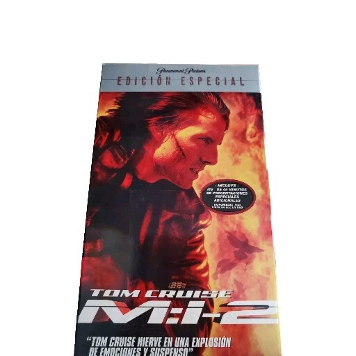 MISSION: IMPOSSIBLE II (VHS, 2001, Spanish Subtitled Special Edition) £ ...