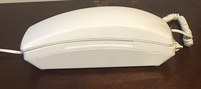 VINTAGE UNISONIC MODEL 6750 Landline Telephone Corded Wall Phone White ...