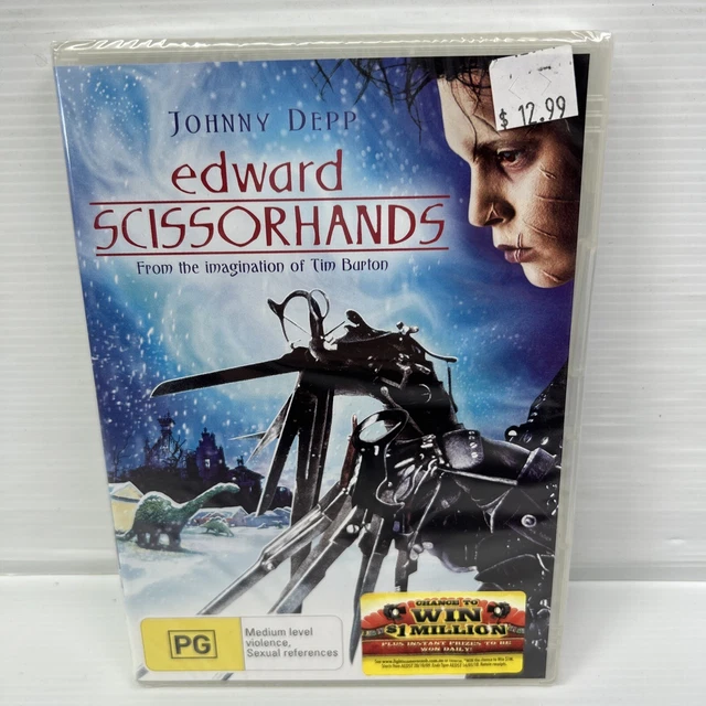 EDWARD SCISSORHANDS - DVD - Region 4 - New/Sealed EUR 4,21 - PicClick IT
