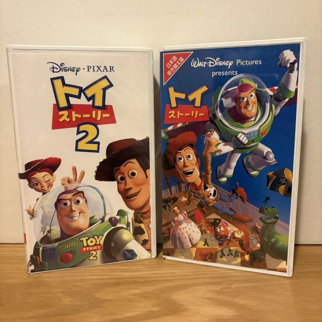 TOY STORY VHS Lot 2 Japanese Dub Disney Movie Pixar Video Tape £52.77 ...