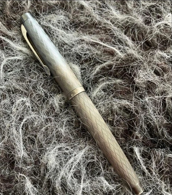 PLATINUM FOUNTAIN PEN Silver ALLOY Pt Medium Point $726.09 - PicClick AU