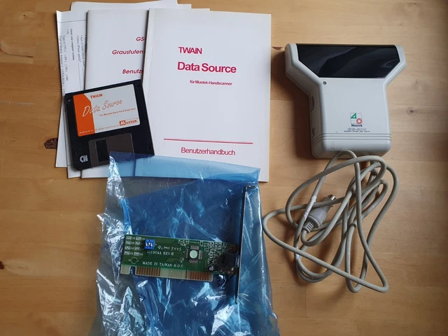 MUSTEK GS-800 HAND Scanner / Retro PC Technik EUR 89,90 - PicClick DE