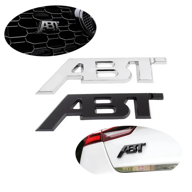 ABT EMBLEM ABZEICHEN Badge Aufkleber Grill Für Audi Seat NEW Auto EUR ...