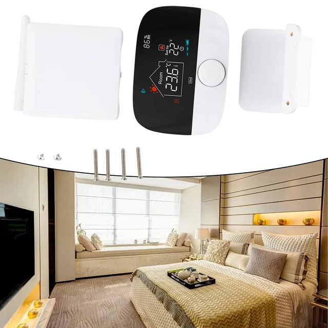 WIRELESS HEATING THERMOSTAT WiFi Control for Boiler Systems with ...