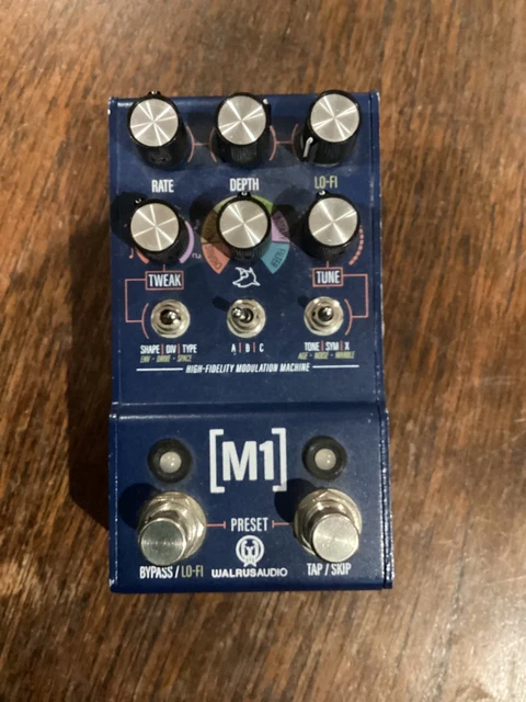 WALRUS AUDIO MAKO Series M1 Modulation Machine gtr effects pedal -boxed ...
