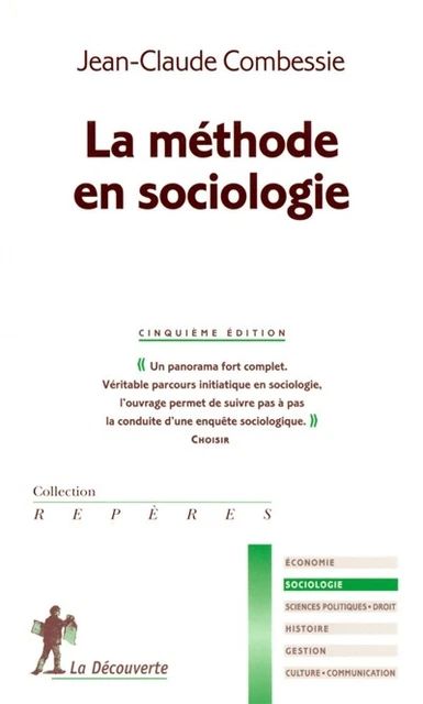 LA METHODE EN sociologie, Jean-Claude COMBESSIE EUR 3,00 - PicClick FR