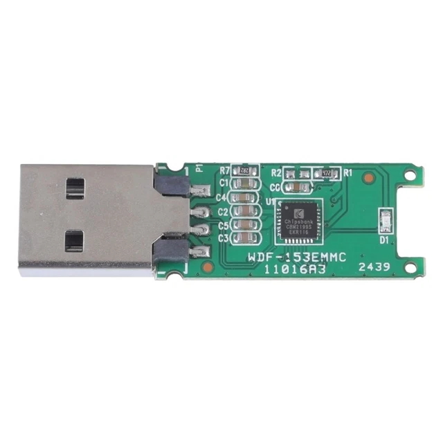 USB 2.0 EMMC Adapter 153 169 eMCP PCB Main Board without Flash Memory ...