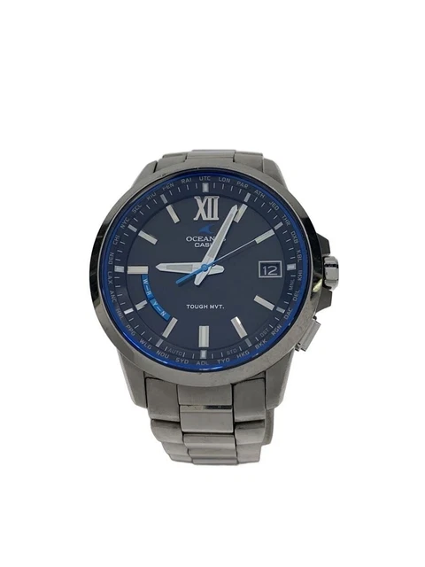 CASIO OCEANUS SOLAR Watch 4.9cm Silver Analog Unisex New £280.80 ...
