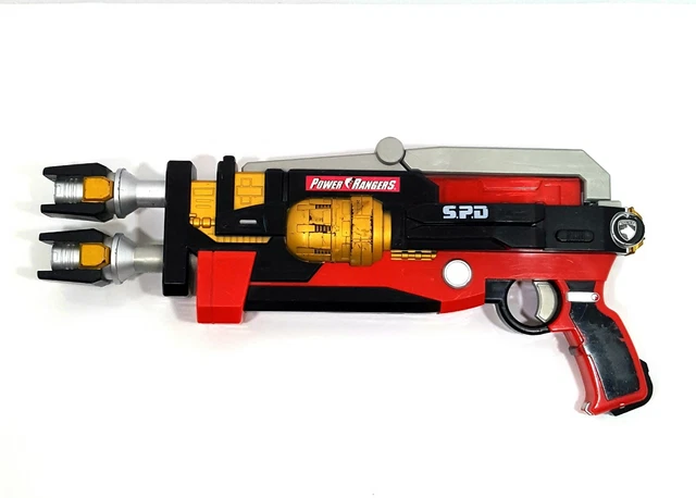 POWER RANGERS SPD Delta Enforcer Blaster lumières et sons 2005 Bandai ...