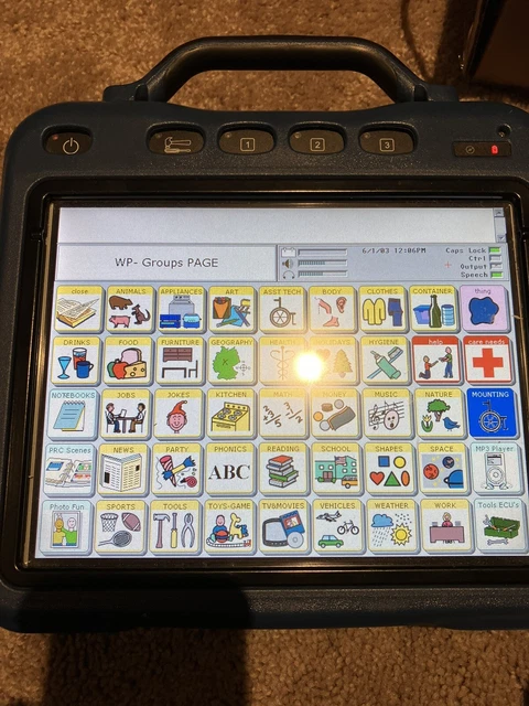 PRENTKE ROMICH VANTAGE Lite Special Needs Communication Device NO CORDS ...