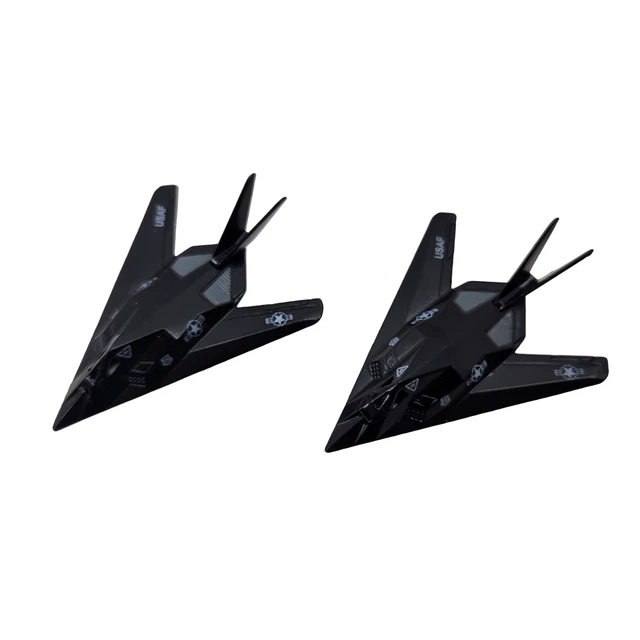 LOCKHEED F-117A NIGHTHAWK Stealth Fighter Aircraft Diecast Models Dyna ...