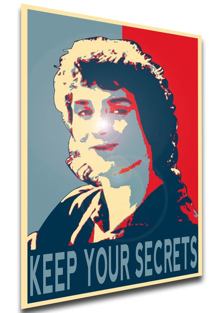 POSTER PROPAGANDA - Meme - Frodo - All right then keep your secrets ...