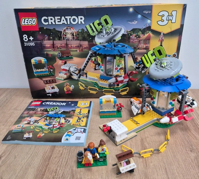 LEGO CREATOR 3 in 1 UFO Fairground Carousel set 31095, 100%, Box ...