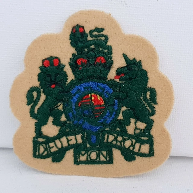 BRITISH ARMY WO1 Warrant officer Rank Badge rank patch insignia dark ...