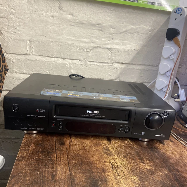 UNTESTED PHILIPS VR860 VHS Video recorder £115.12 - PicClick UK