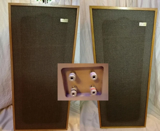 SPENDOR BC1 STUDIO monitor/audiophile Speakers. Unusual bi-wired. Good ...