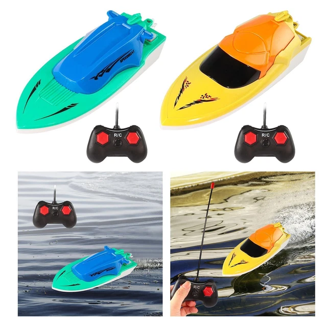MINI BARCA DA corsa giocattolo con telecomando Regalo squisito ...