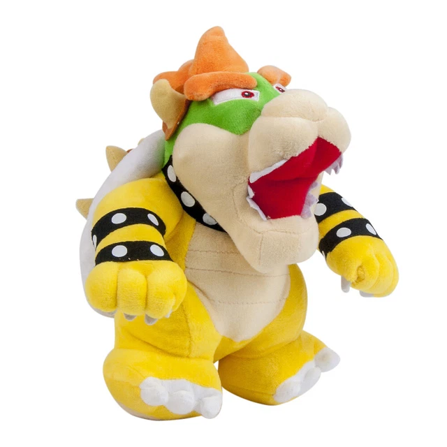 SUPER MARIO BROS Bowser King Koopa Plush Doll Figure Stuffed Animal Toy ...