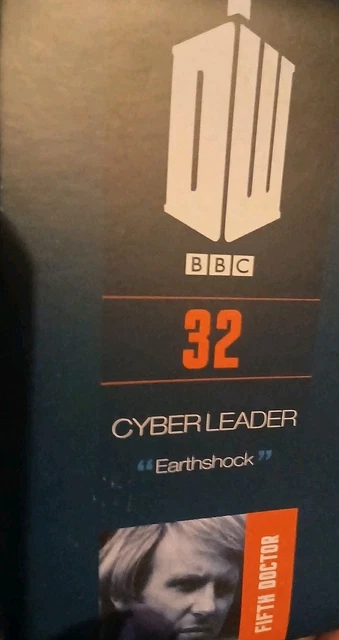 DR WHO EAGLEMOSS CyberLeader Cyberman earthshock figure figurine No32 ...