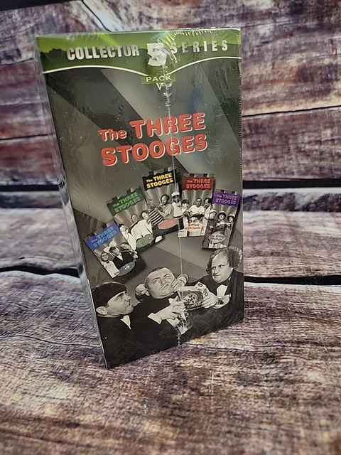 THE THREE STOOGES Collector Series 5-Pack VHS Box Set, New Sealed £8.96 ...
