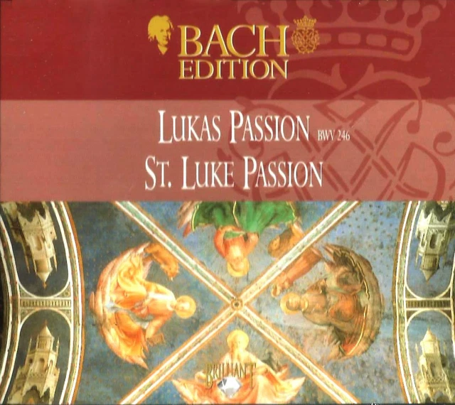 GRAEME NICOLSON BACH Edition: Lukas Passion BMV 246 St Luke Passion (CD ...