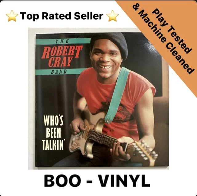 THE ROBERT CRAY Band Who's Been Talkin' Lp Vinyl Record Rock Blues Ex ...