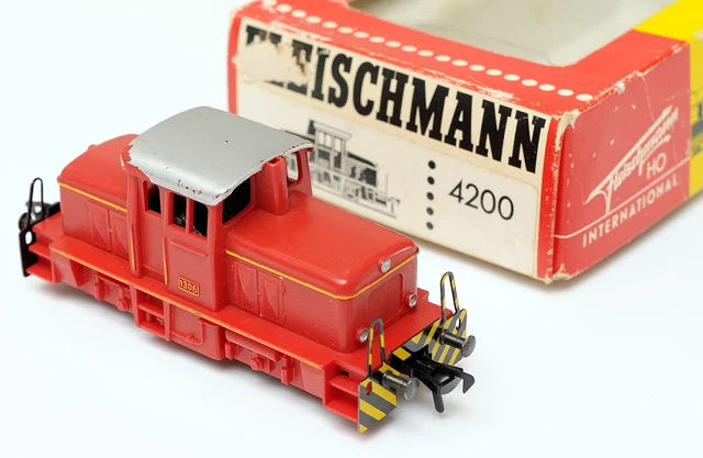 FLEISCHMANN H0: DIESELLOK 1306 ++ Diesel-Lok läuft ++ Rangierlok ++ EUR ...