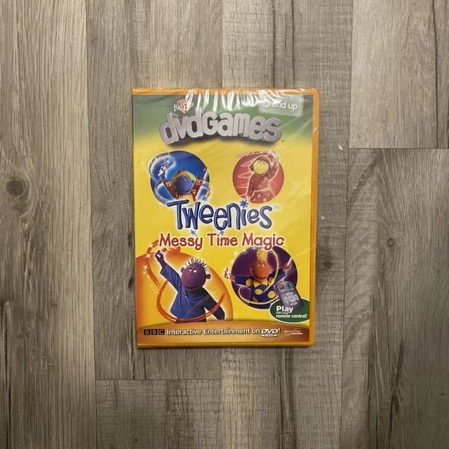 TWEENIES: MESSY TIME Magic DVD Games (2006) BBC Brand New & Sealed £14. ...
