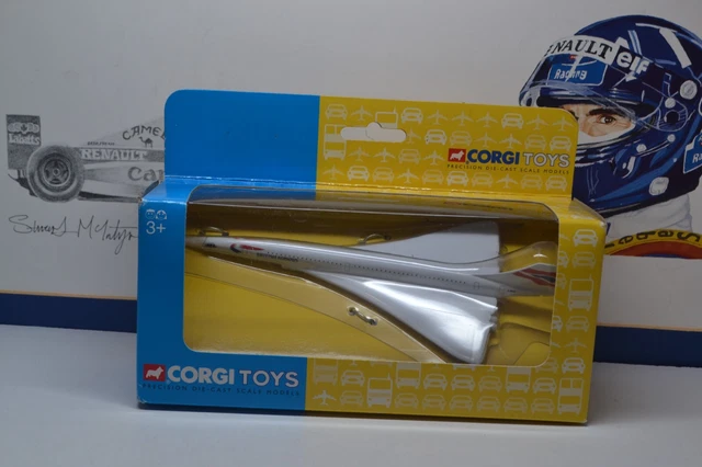 CORGI TOYS - Concorde - British Airways Diecast Model Plane - Ty84002 £ ...