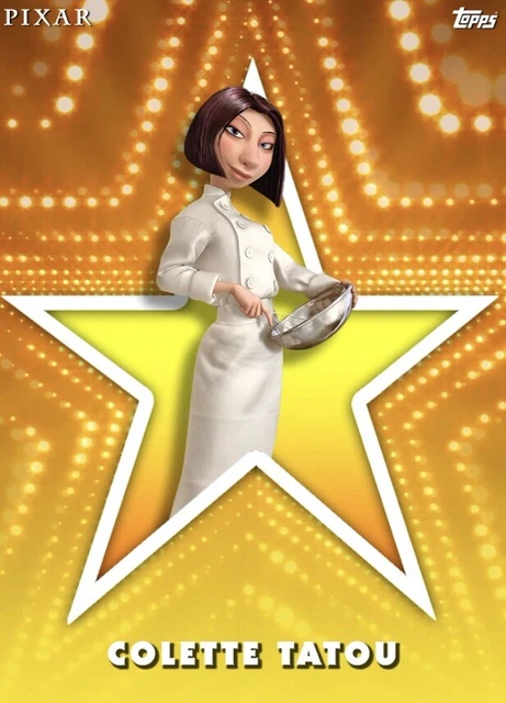 2020 TOPPS DISNEY Collect Colette Tatou Pixar Prime Icons Motion ...