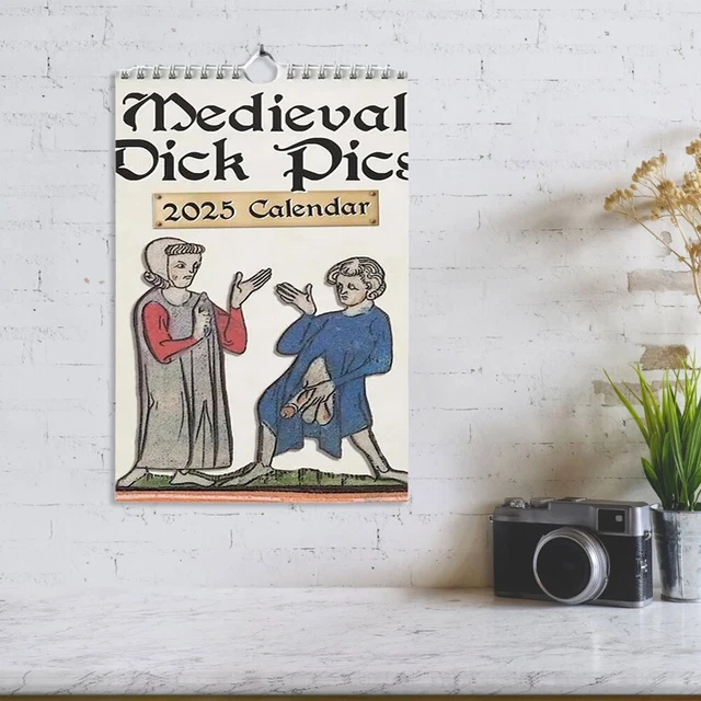 MEDIEVAL PICS 2025 Calendar with Illustrations Funny Medieval Pics ...