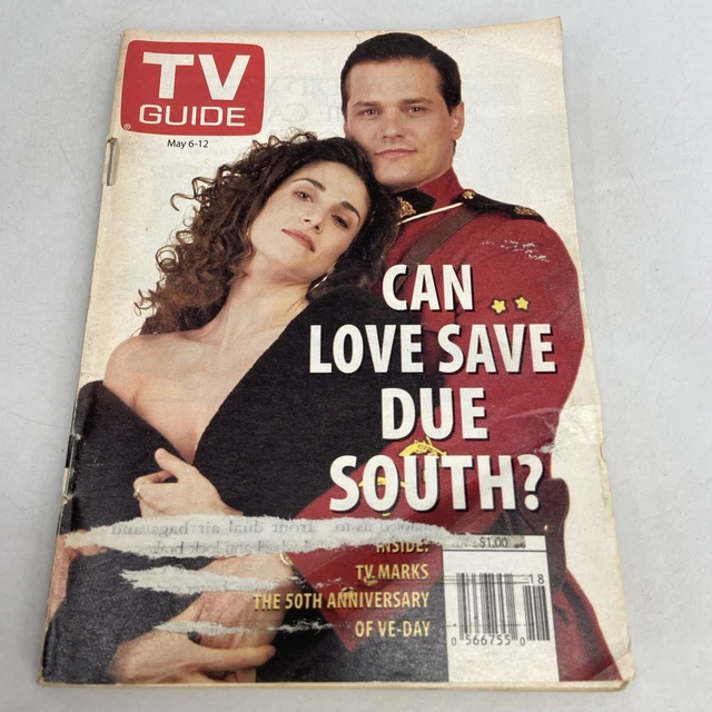 TV GUIDE 1995 magazine PAUL GROSS Melina Kanakaredes DUE SOUTH Felix ...