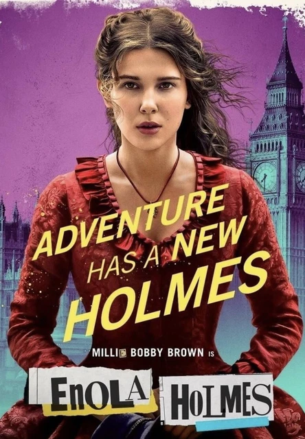 ENOLA HOLMES 2 2022 Millie Bobby Brown A4 Poster/print £5.70 - PicClick UK