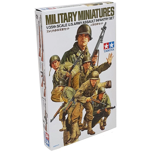 TAMIYA 35192 US Army Assalto Fanteria Figure Kit Modello Militare 1:35 ...