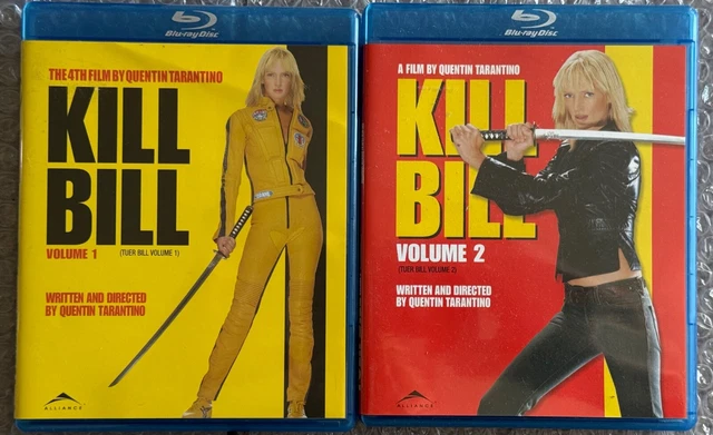 KILL BILL VOLUME 1 & 2 Quentin Tarantino/Uma Thurman/Sonny Chiba BOTH ...