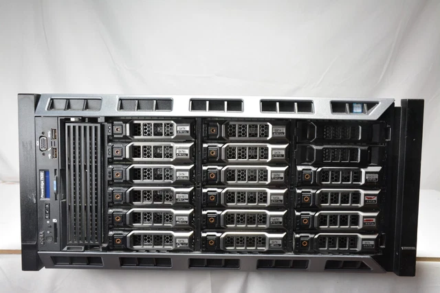 DELL POWEREDGE T630 Server 2xE5-2697 V4 2.30GHz 36C 512GB 18x6TB SAS ...