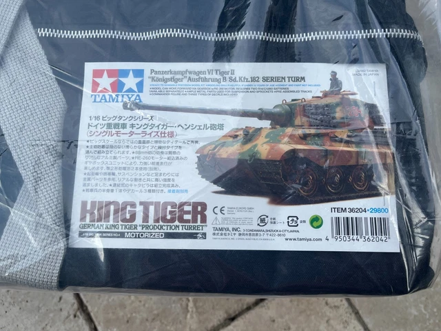 TAMIYA 1:16 GERMAN King Tiger Panzerkampfwagen VI Tiger II Ausf. B OVP ...
