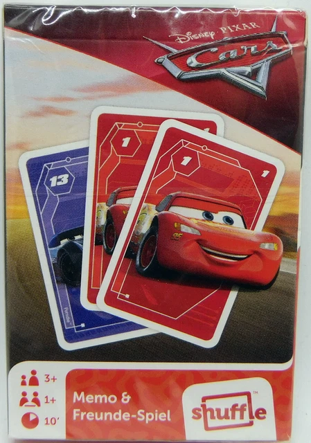 DISNEY PIXAR CARS - 2in1 Card Game / Memory: Memo & Friends Game - NEW ...